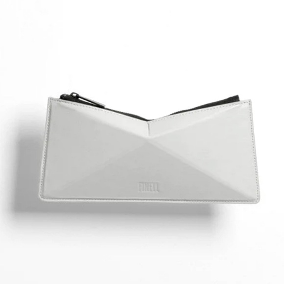 Finell | Bags | Finell Ven Zippered Pouch White | Poshmark